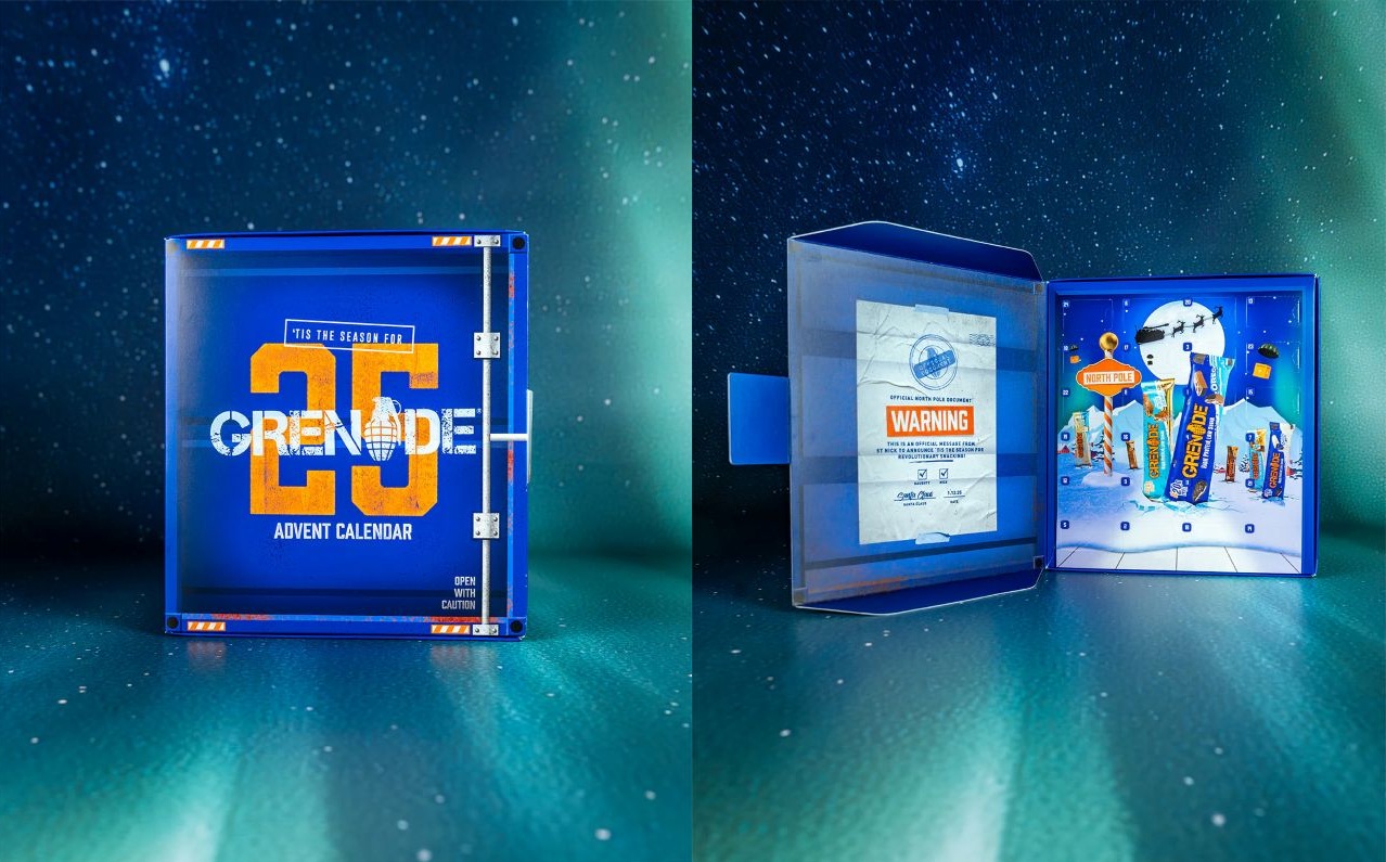 Grenade 2025 Protein Bar Advent Calendar | Velostrive